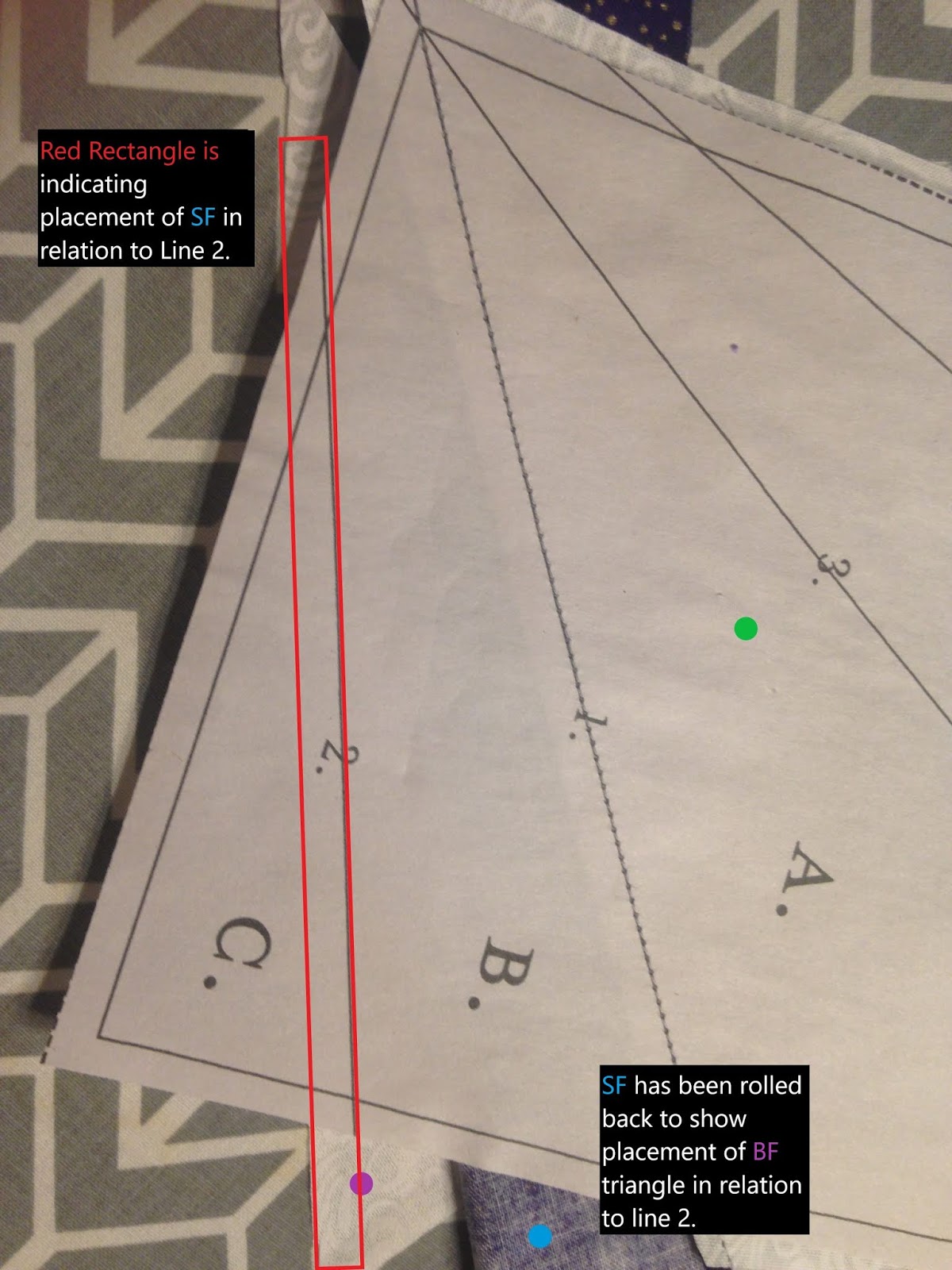 Tutorial: Paper Piecing Endless Chain Quilt Block