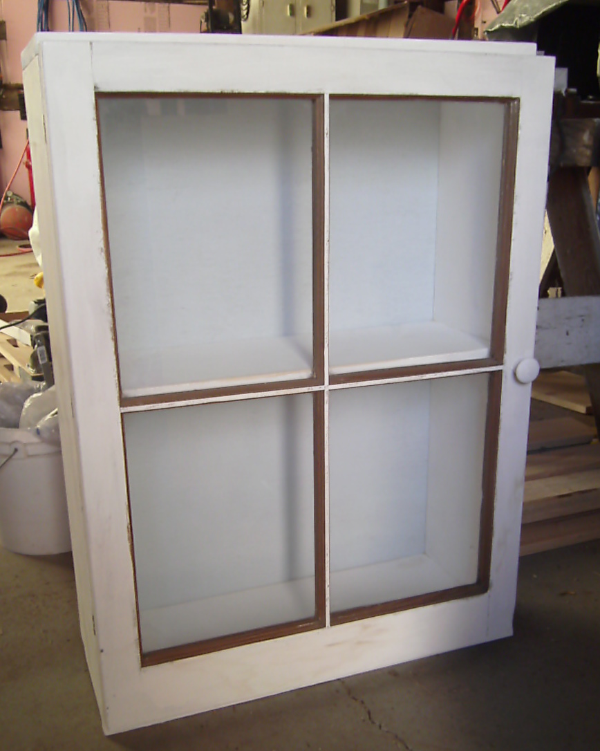 Full Circle Creations: Barn sash window cupboard...