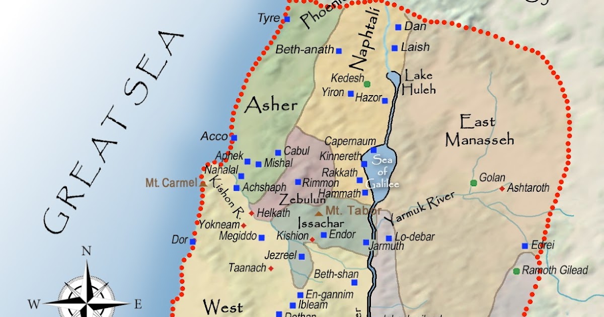 Biblical Archaeology: Map 3