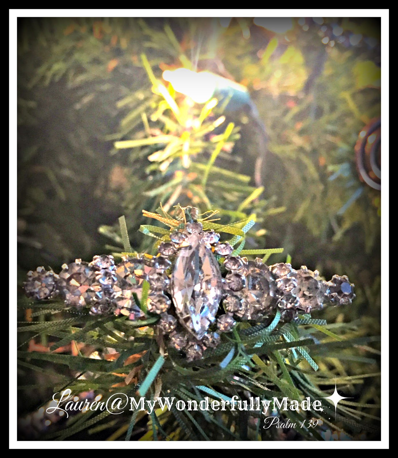 "Wonderfully Made": Vintage Jewelry Tree