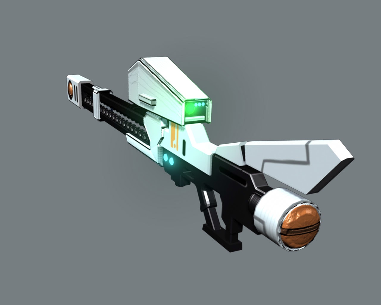 Kenneth Woo - BCT Blog: Tau Rail Rifle