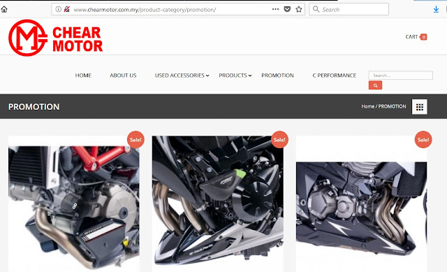 motorev.com.my: Chear Motor tawar pembelian online