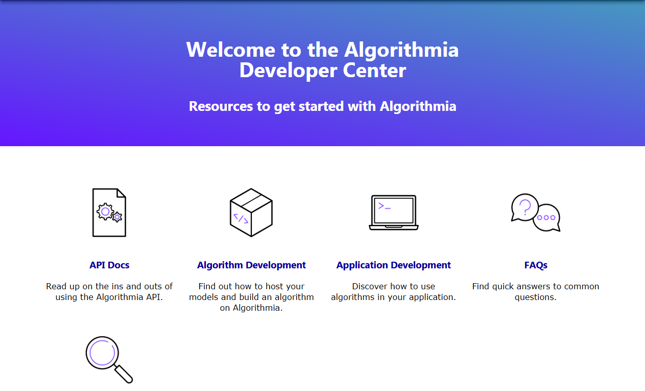 The Otium Guard: Welcome to the Algorithmia Developer Center