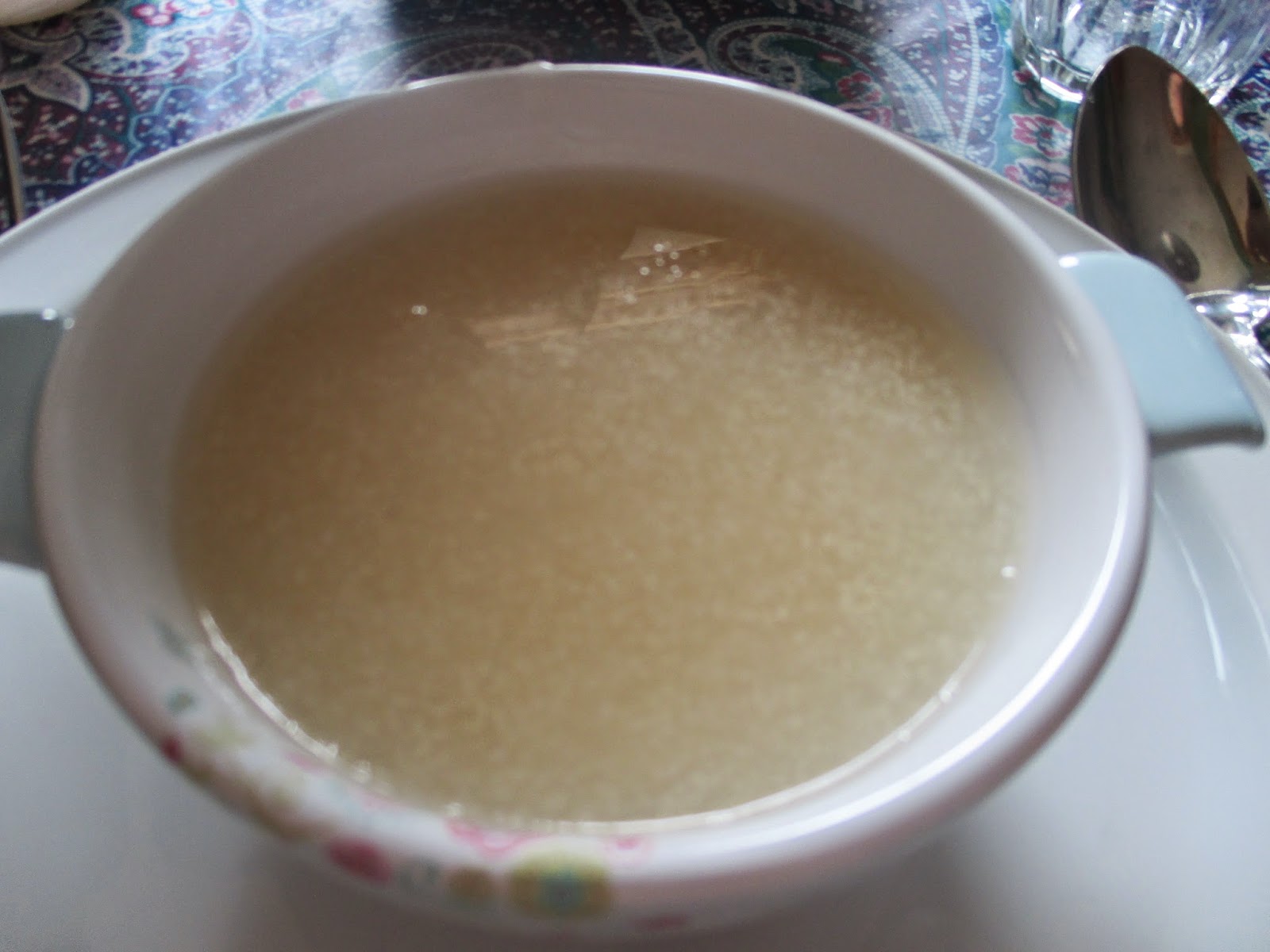 Las recetas de Ana: Sopa de sémola de arroz