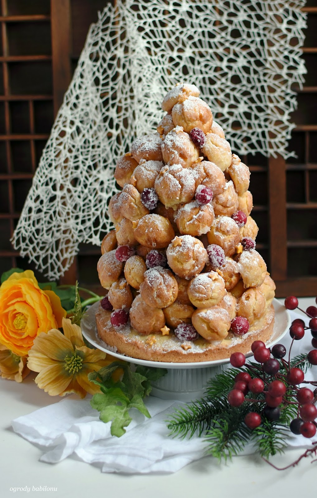 ogrody babilonu: croquembouche