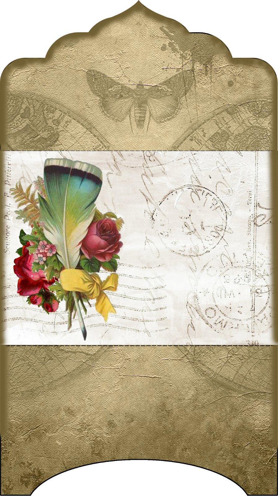 Bountiful Heirlooms: Free Printables: Envelopes
