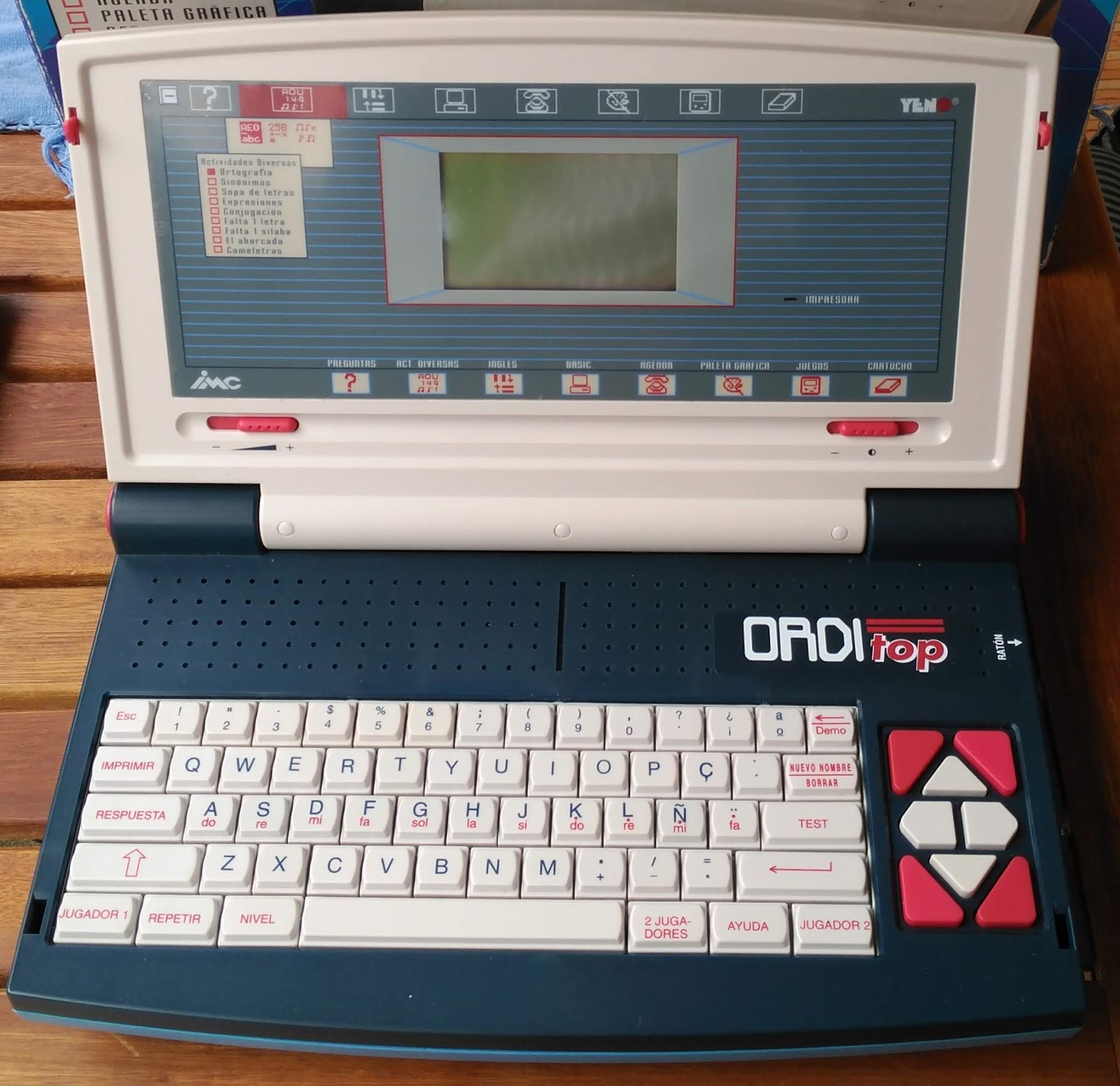 Retro Ordenadores Orty: Ordenador educativo IMC Ordi Top (Yeno Super ...