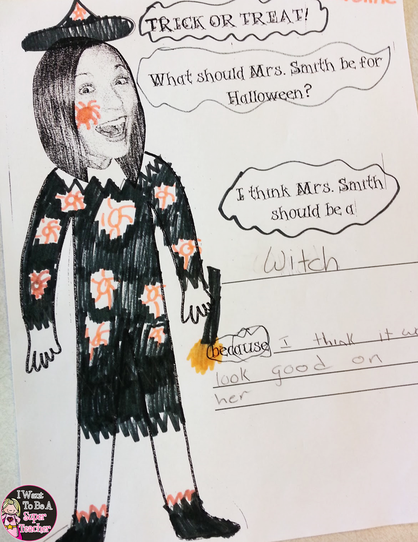 What Should my Teacher be for Halloween? Quick and simple art!