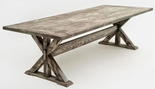 Dishing Up Design: Rustic Dining Room Table