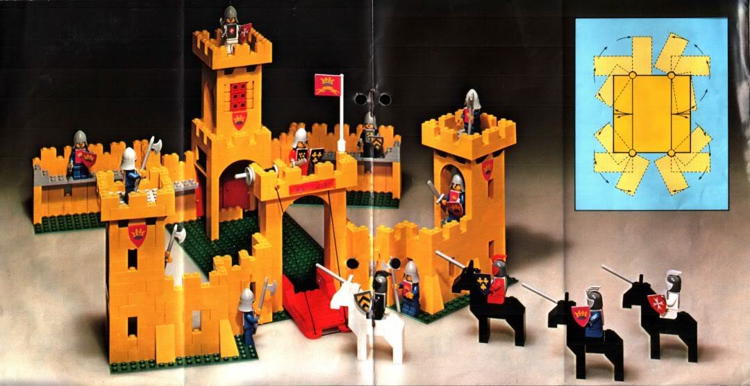 Steve's LEGO Blog: The Classic Lego Castle Sets 1978-1983