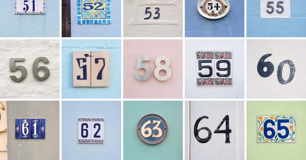 debbie hill: Hanover house numbers 51-75