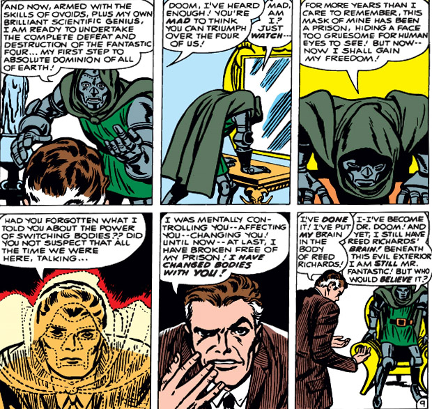 The Peerless Power of Comics!: Gene Colan's Dr. Doom: The Living Prison!
