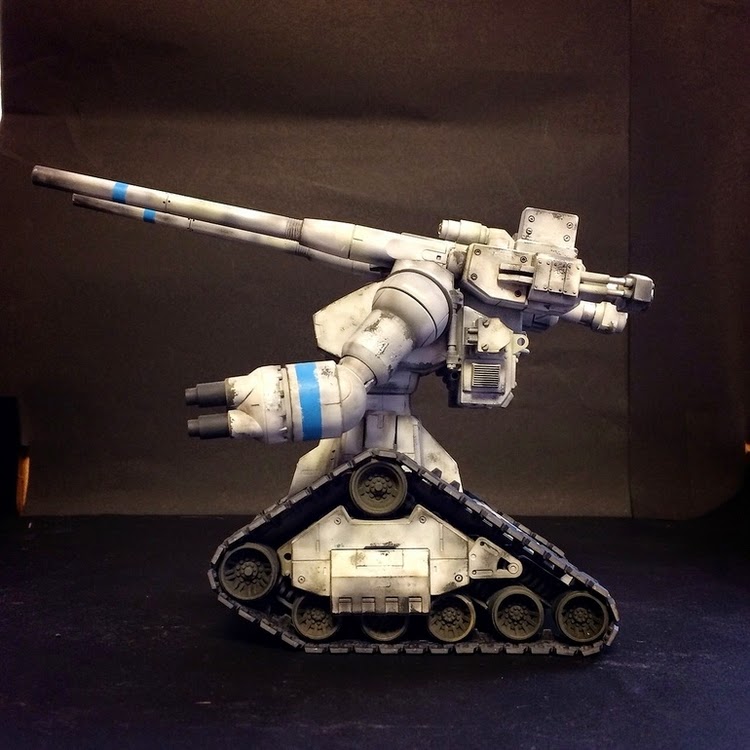 Custom Build: MG 1/100 Guntank "Winter Camouflage ver." - Gundam Kits ...
