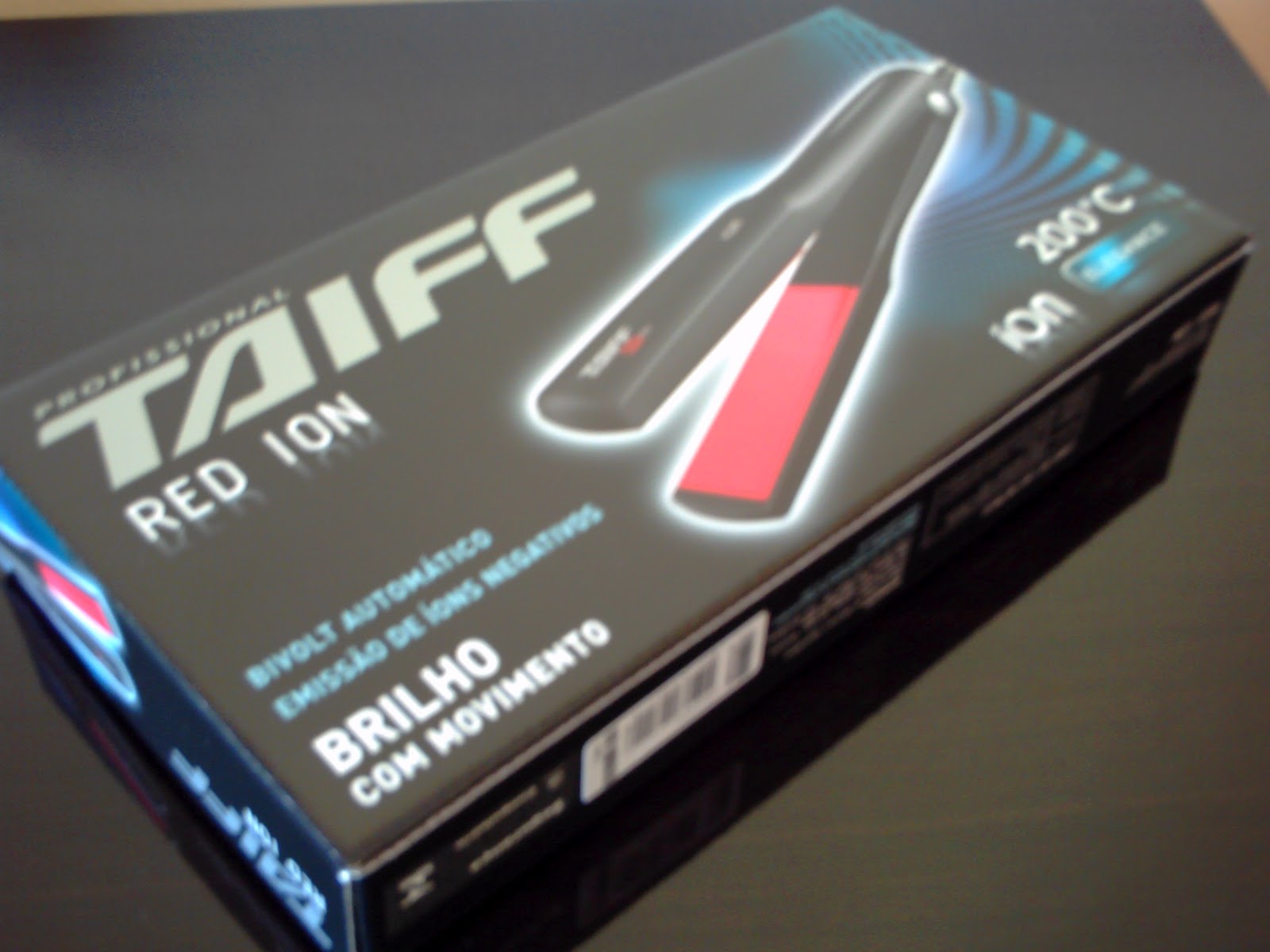 Prancha Taiff Red Ion | Ma Cherrie