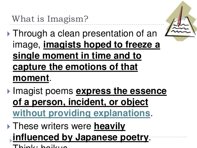 English Literature : What is Imagism in Poetry