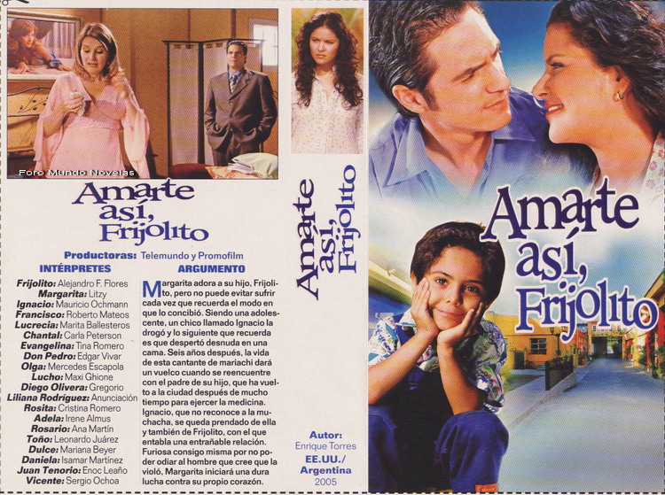 Telenovelas y Estrellas Fotos: Frijolito ABS-CBN (Telemundo's Amarte ...