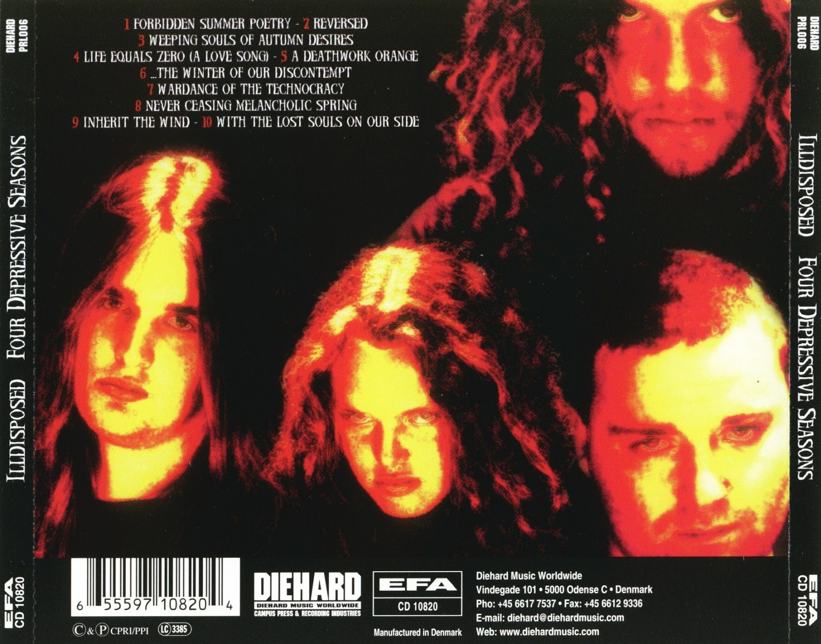 Nightmare be thy Name: Illdisposed - Four Depressive Seasons (1993)