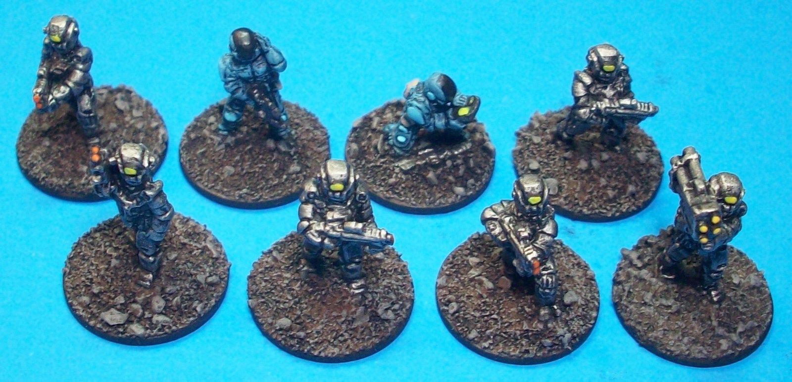 Brazos Evil Empire: UNSC 2 Platoons, 85 figs Vacsuit Infantry + Combat ...