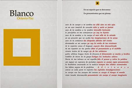 Laberinto: Poesía: "Blanco" de Octavio Paz