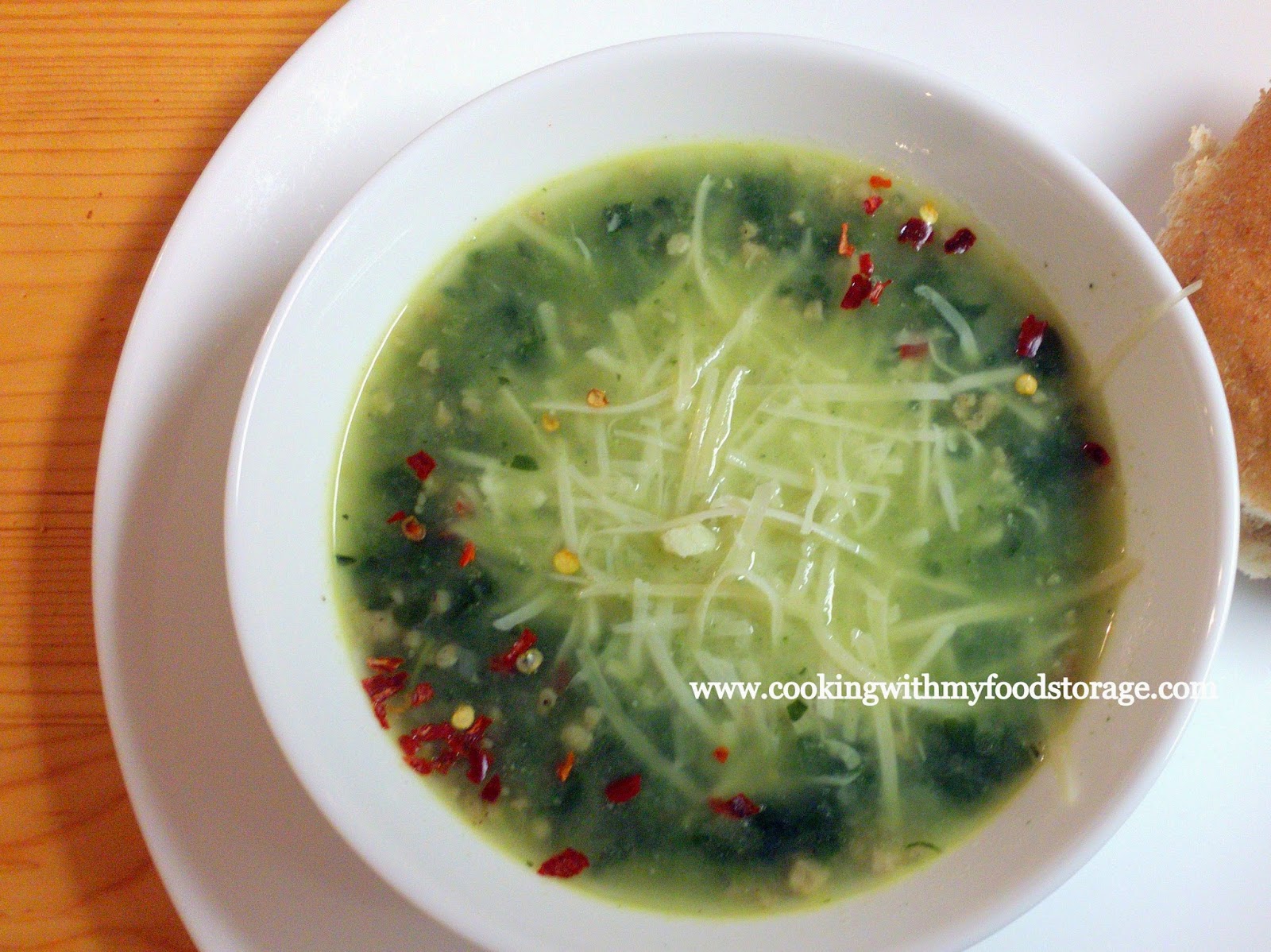 Cooking With My Food Storage: Heather's Zuppa Toscana Meal in a Jar