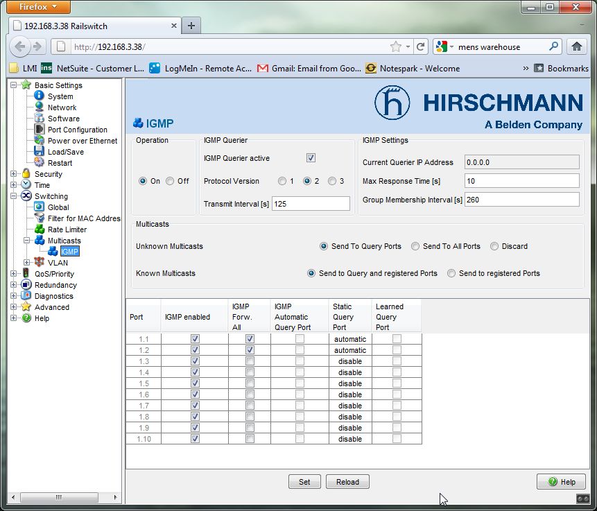 Industrial Networking Solutions Tips and Tricks: Configure IGMP on ...