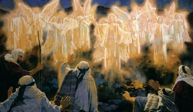 Webutante: Can You Imagine? Angels Appear To Shepherds To Announce the ...