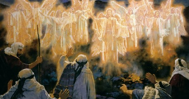 Webutante: Can You Imagine? Angels Appear To Shepherds To Announce the ...