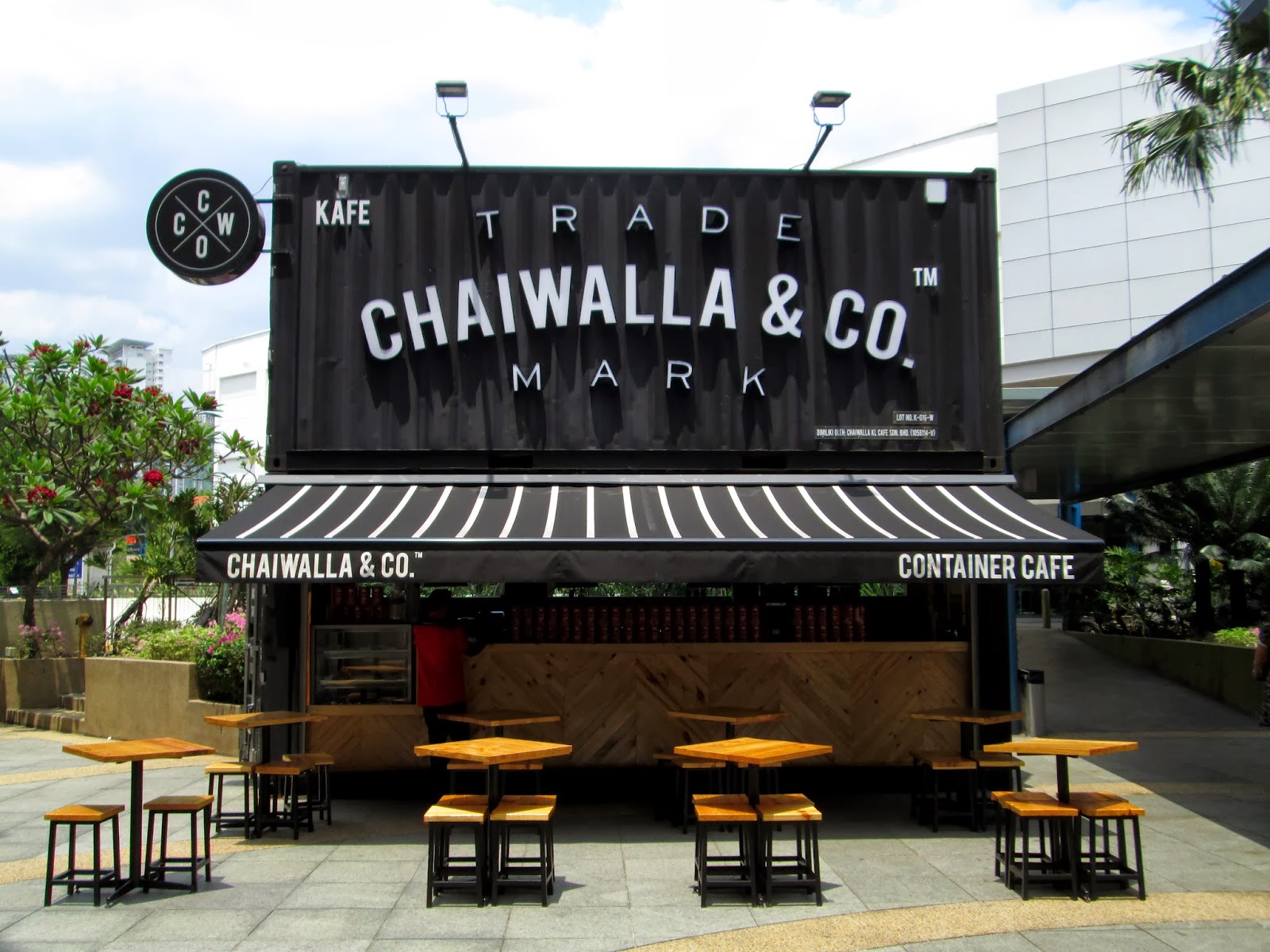 今天吃什麼? fooDrink: Chaiwalla & Co Container Cafe