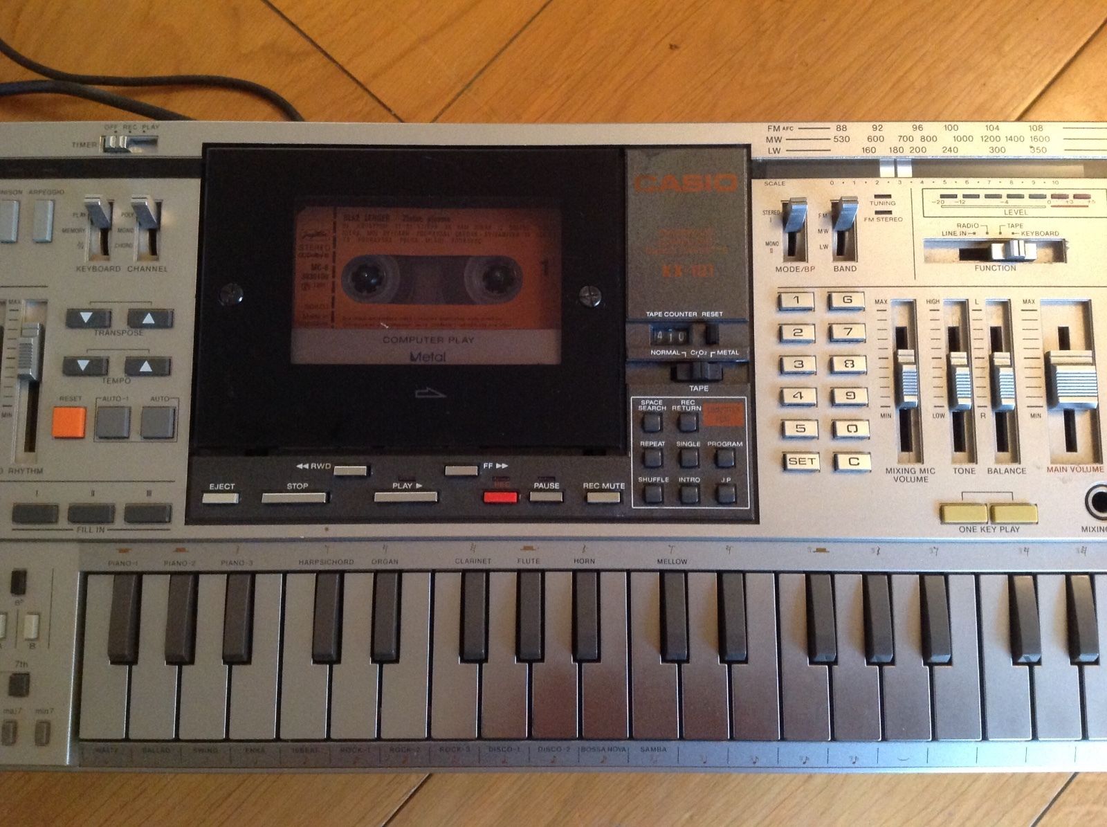 MATRIXSYNTH: Casio KX-101 Boombox Synth Demo