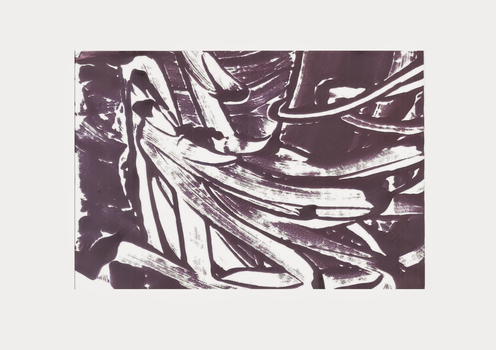 Tazz' History of Art: Decalcomania technique work