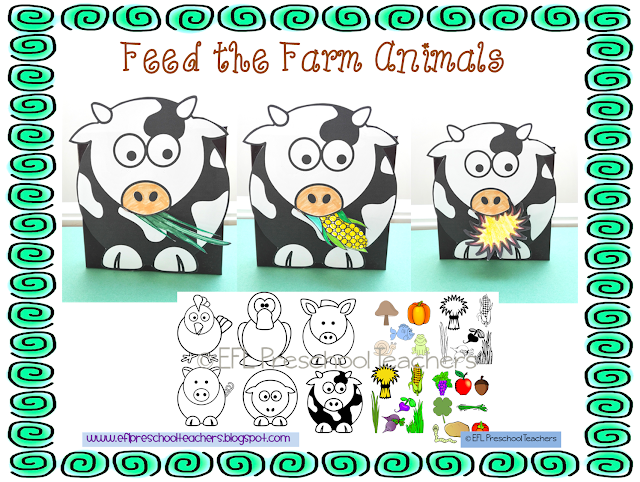 ESL/EFL Preschool Teachers: Farm Animals Theme for Preschool ELL