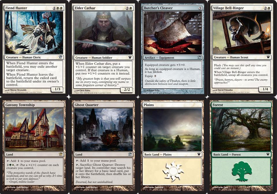 MTG Realm: Innistrad Humans