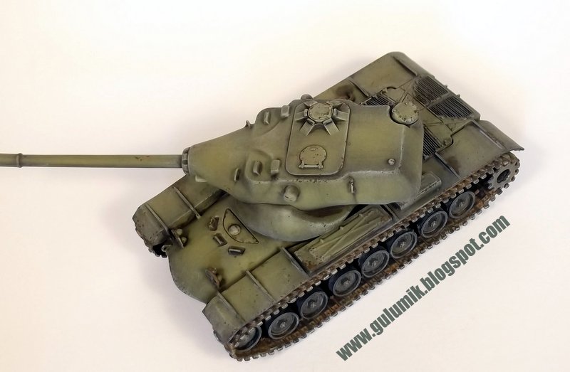 Gulumik Military Models: T-58 US Heavy Tank 1/72 - Gallery