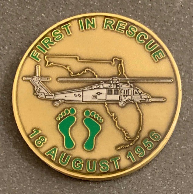 THE USAF RESCUE COLLECTION: USAF 301st RQS / First in Rescue Challenge Coin