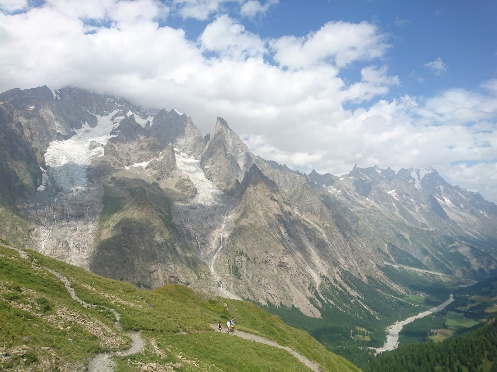 TARMACHAN MOUNTAINEERING: TMB DAY 3, ITALY & HIGH LEVEL ROUTE ABOVE VAL ...