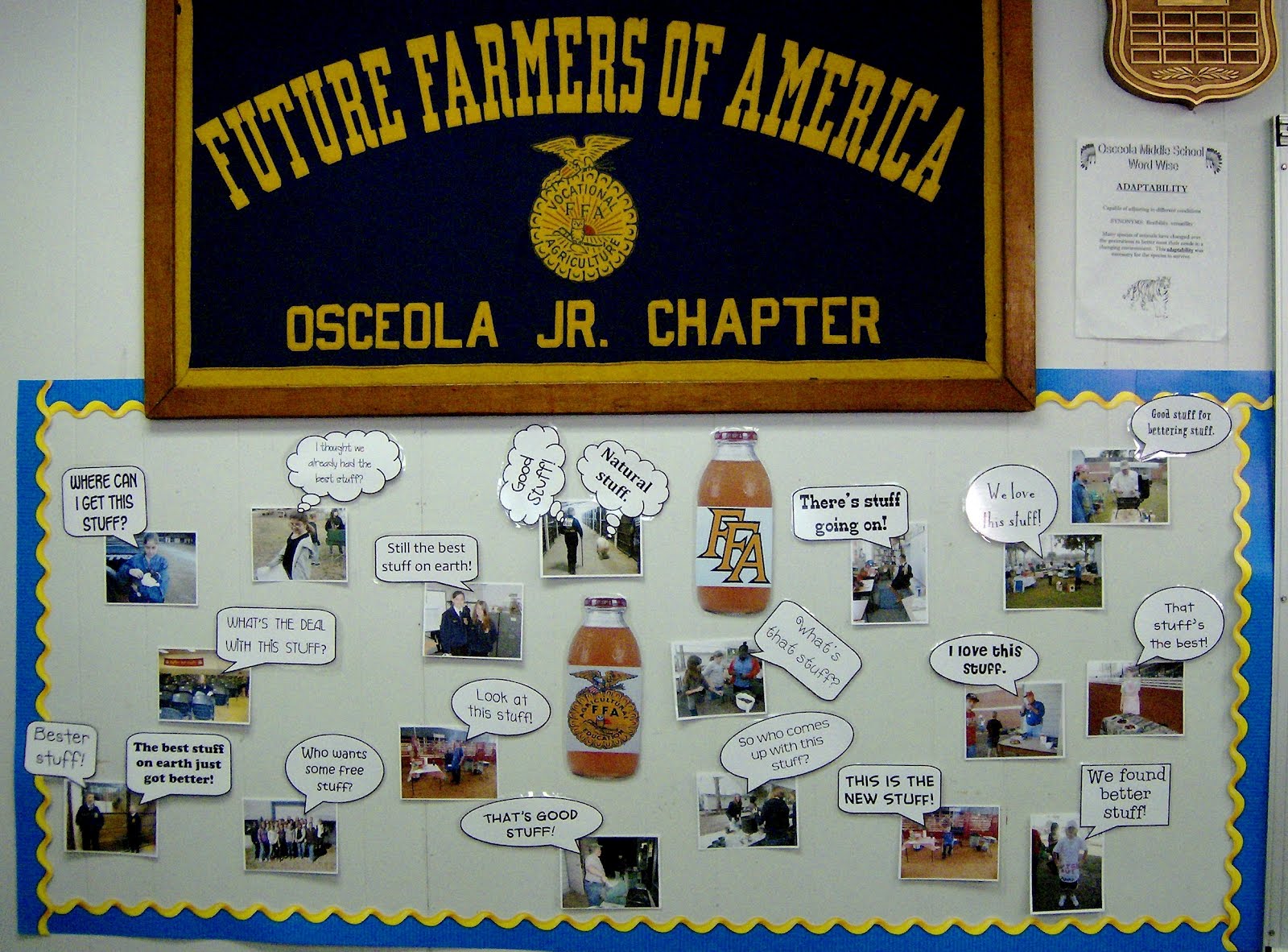 Ideas for FACS teachers: even more bulletin board ideas...