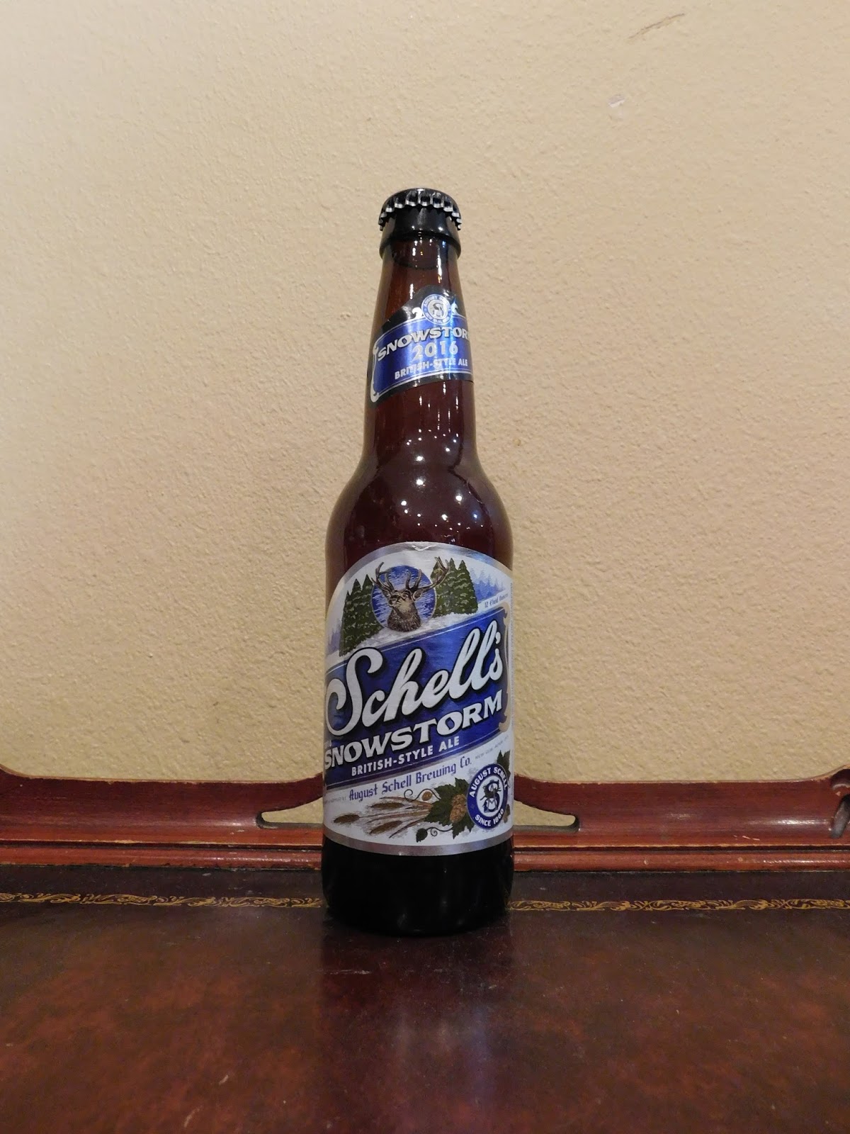 Doing Beer Justice: Schell's Snowstorm 2016 British-Style Ale