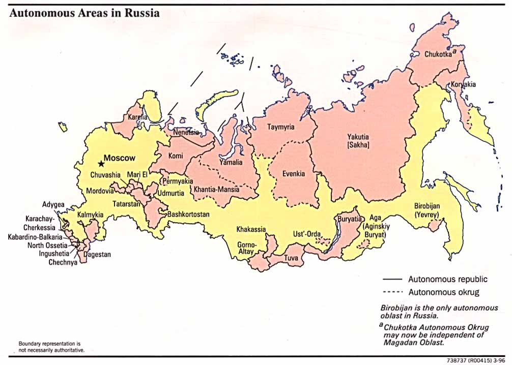 MAPAS DA RÚSSIA - Geografia Total™