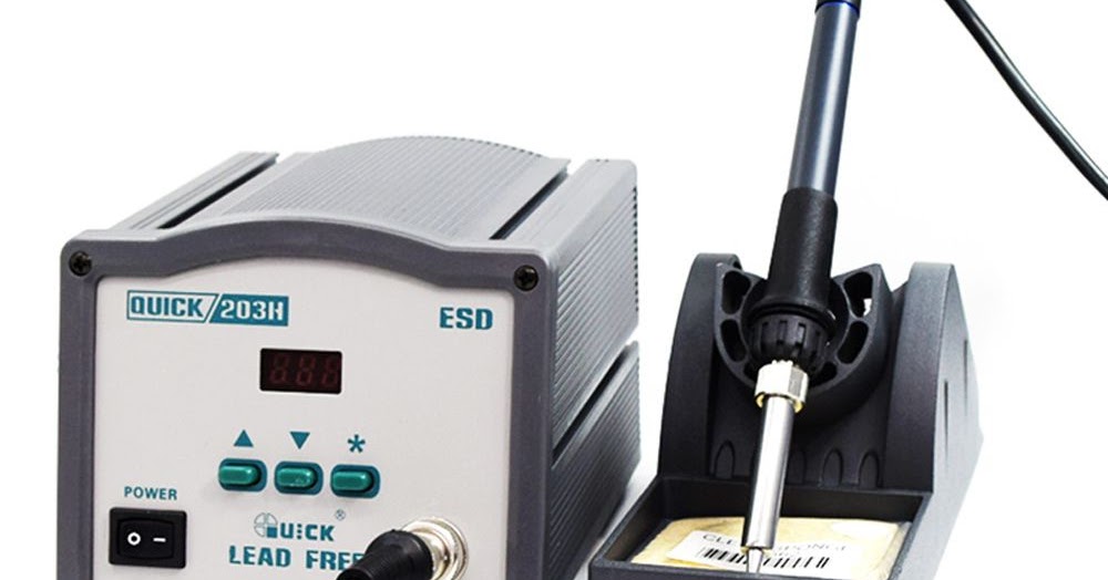 เครื่องบัดกรี Lead Free Soldering Station QUICK-203H #129857 - Supply ...