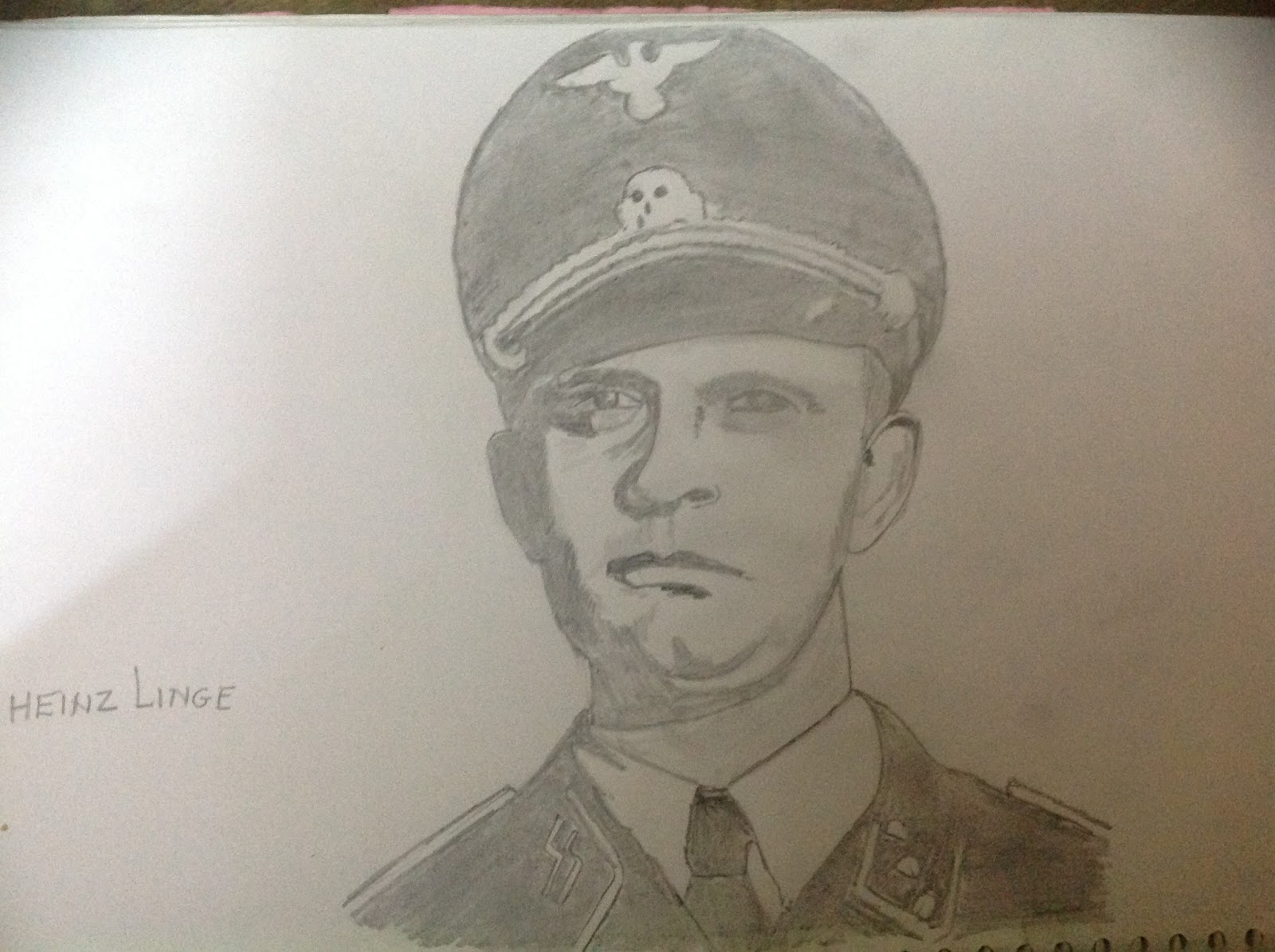 Dr K Prabhakar Rao's blog: Pencil sketches of Nazis by Dr K Prabhakar Rao