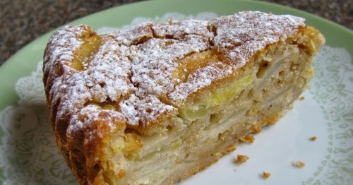 Spiced apple & pear cake...