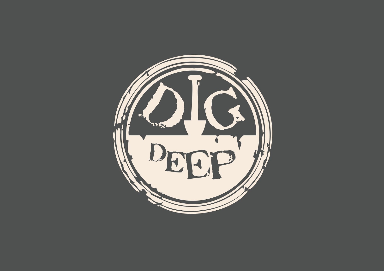 Darren Gaynor Illustration and design: Logo Design for Dig Deep