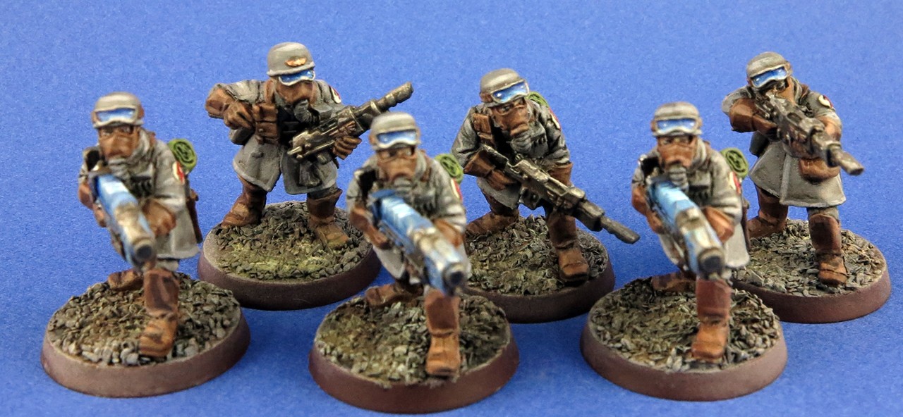 Imperial guard special weapons squad