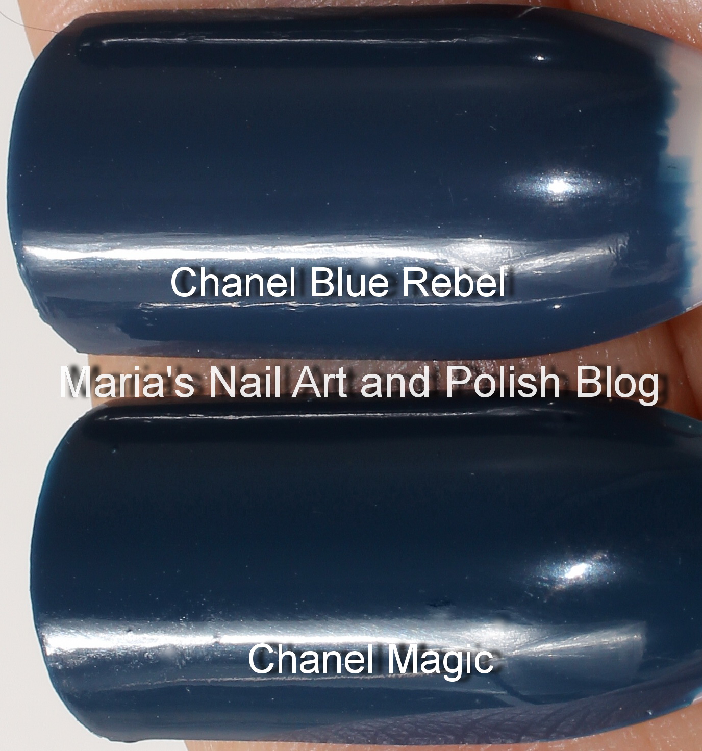 Marias Nail Art and Polish Blog: Chanel Blue Rebel, Les Jeans ...
