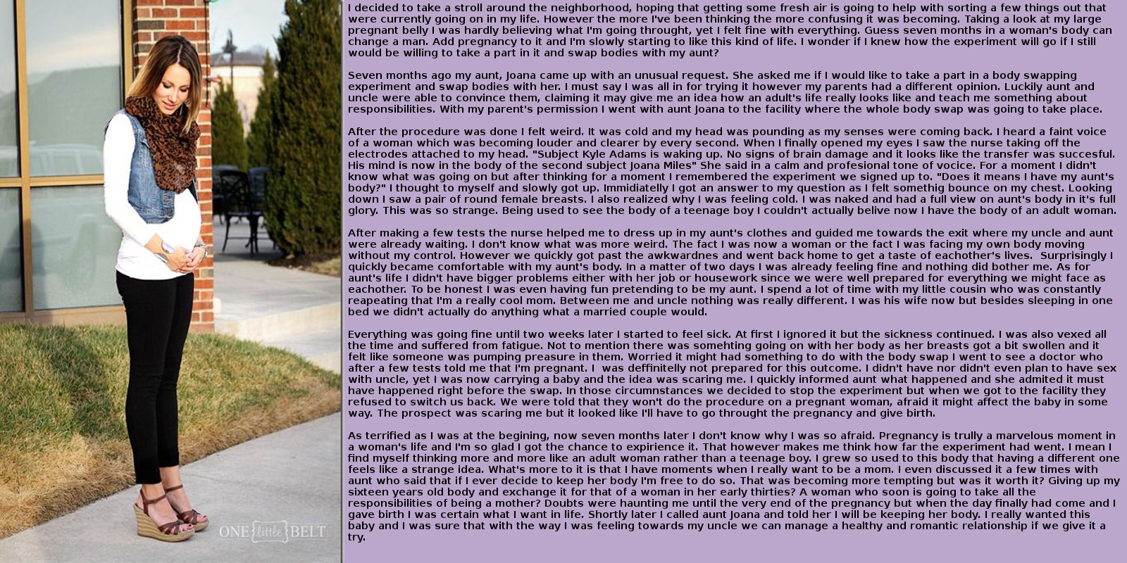 Marti's tg captions: Everything is going to change