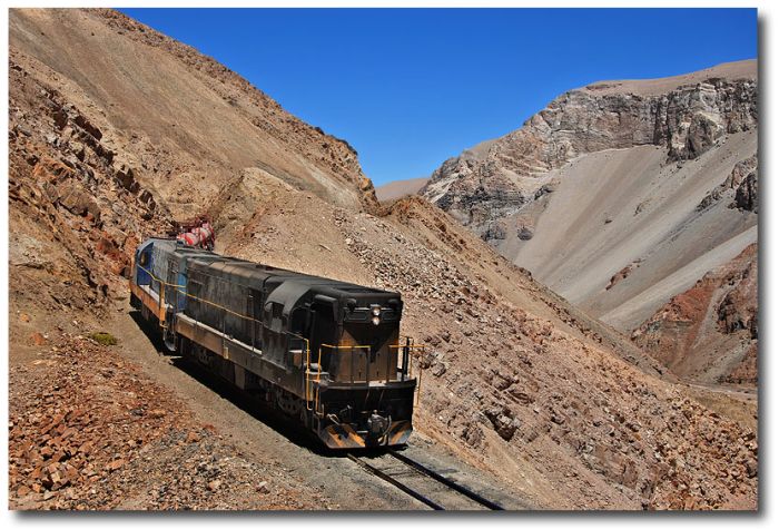 The Potreillos line in Chile Amazing Railway
