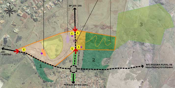 Plano diretor de Jaú - SP: Mapas - Plano Diretor (2006)