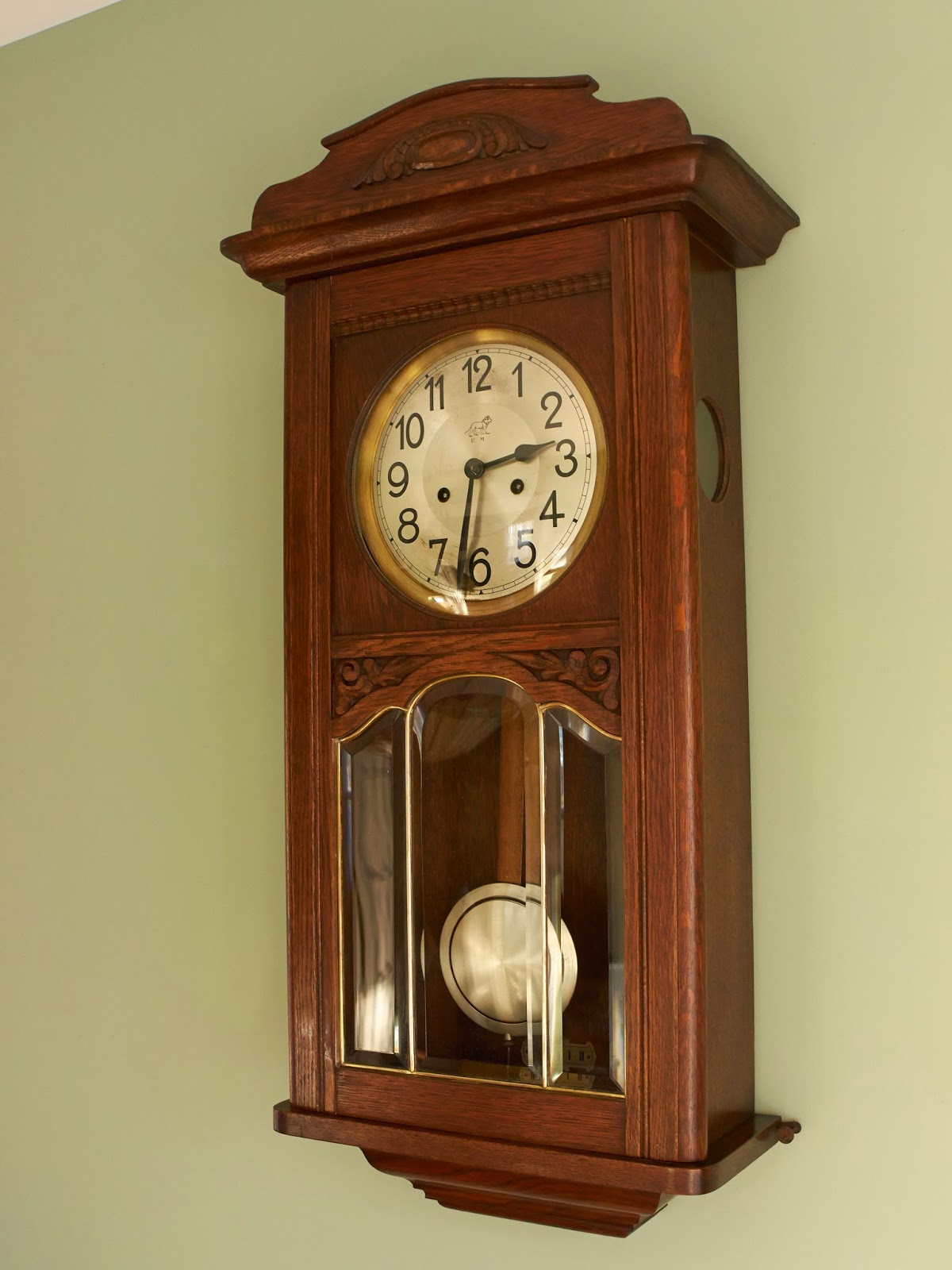 German Box Clock - U M Muller - Our New Kitchen Clock