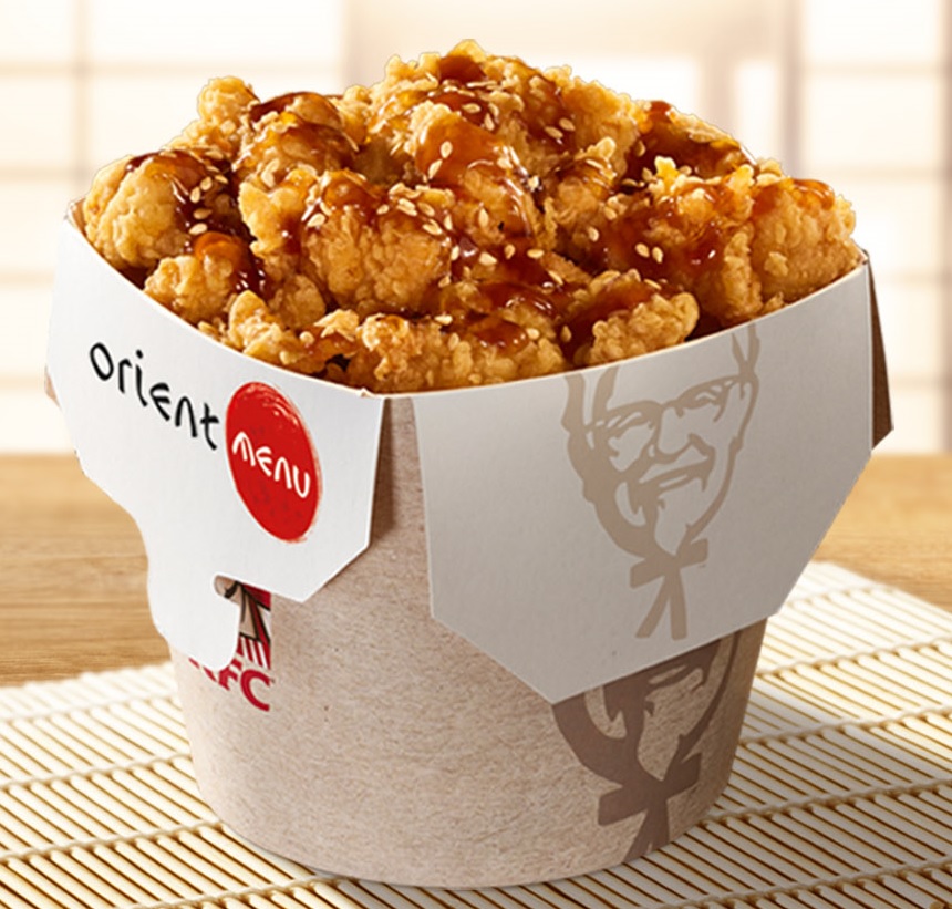 kavoniho žrádlo: Křupavé Bites Sweet Chilli, KFC