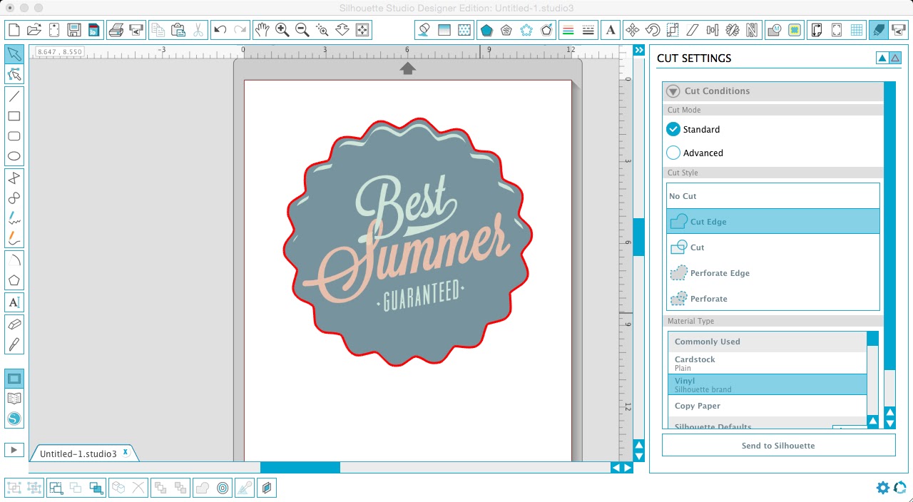 Silhouette Studio Trace and Detach Tool to Make Print and Cuts ...